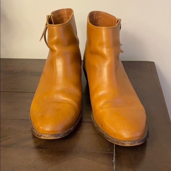 J. Crew | Shoes | Reagan Cognac Booties | Poshmark